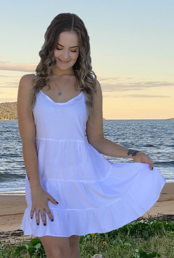 Buy Ally Thin Strap Baby Doll Dress