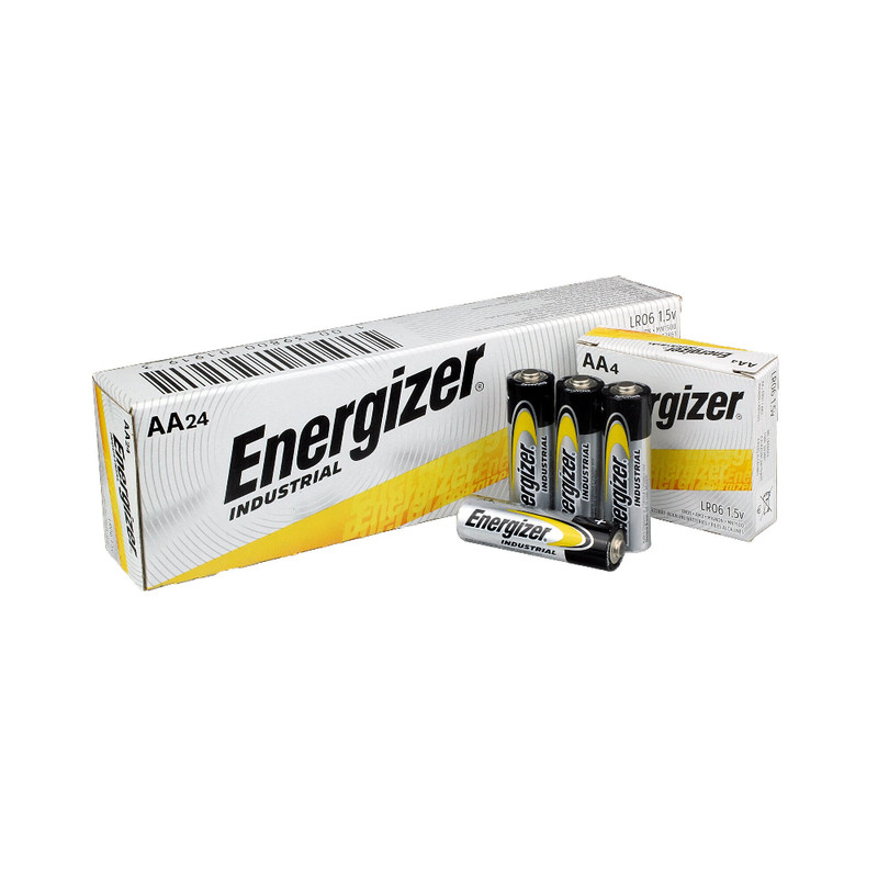 EN91 - Energizer Industrial Alkaline AA - 24 box - Vancouver Battery Corp