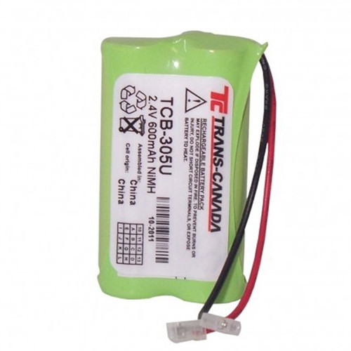 TCB-T305U - Trans-canada, NiMh 2.4volt 1500mAh (CPB-479J) - Vancouver ...