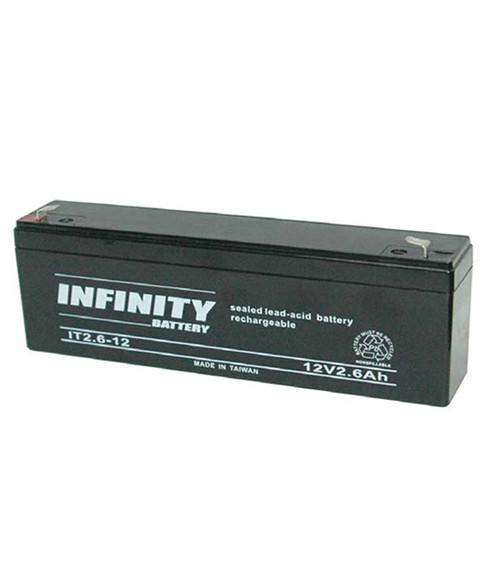 Infinity 12V / 2.6Ah - Vancouver Battery Corp