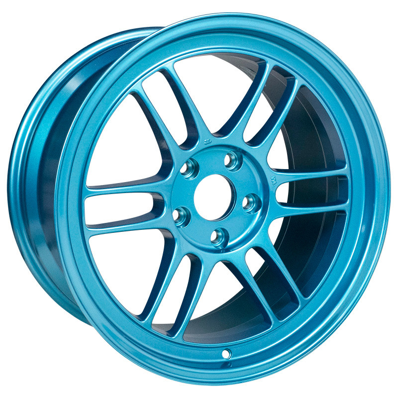 Enkei Racing RPF1 18x9.5 5x114.3 38mm Offset 73mm Bore Emerald Blue ...