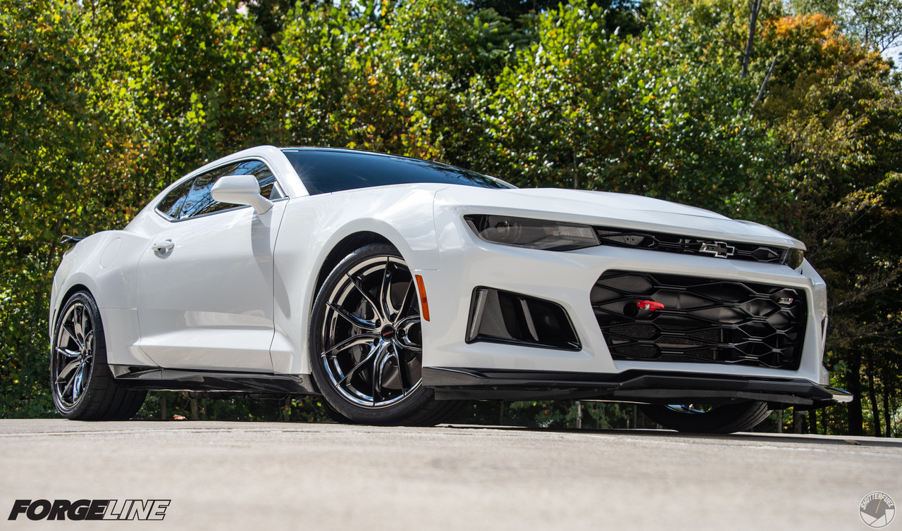 Forgeline F01 Black Ice Wheel 20x10 +28 5x120 (5th / 6th Camaro SS ...