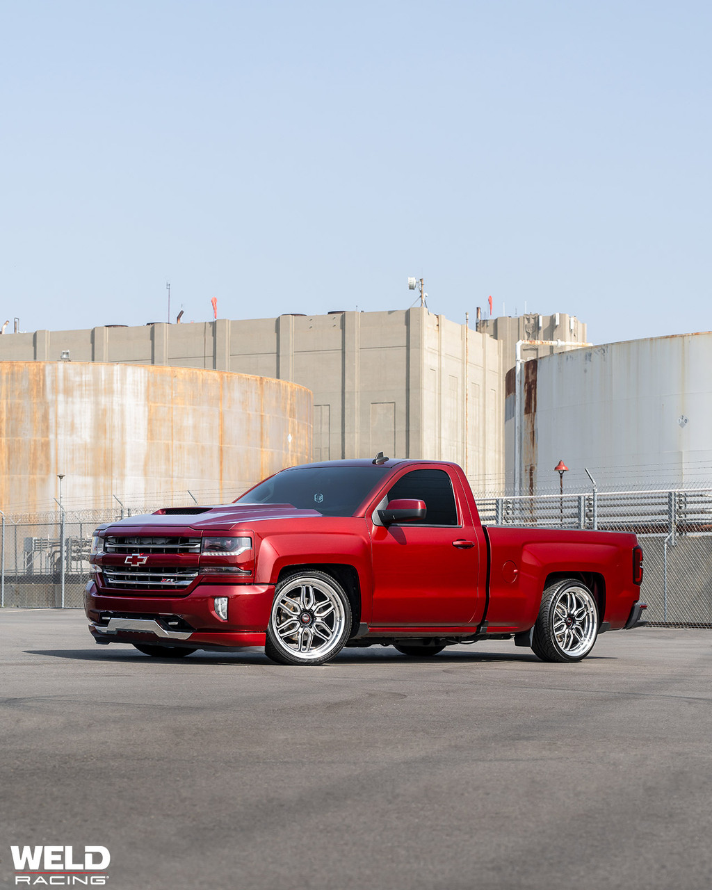 WELD Silverado Sierra Laguna Black Wheel 22x9.5 | 6x139.7 BC (6x5.5 ...