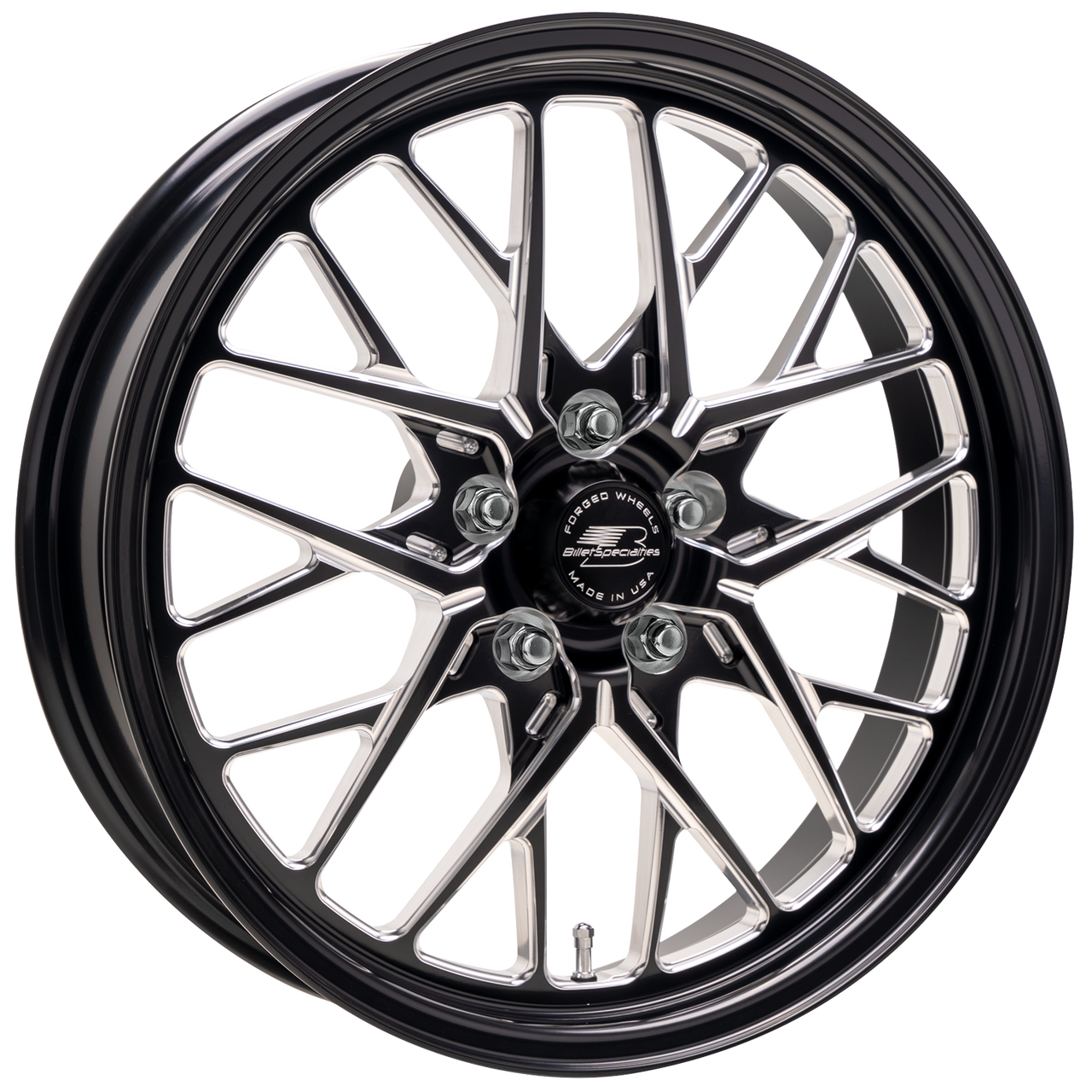 Billet Specialties Redline 17x4.5 | 5x115 BC | 2.00in BS Black Drag ...