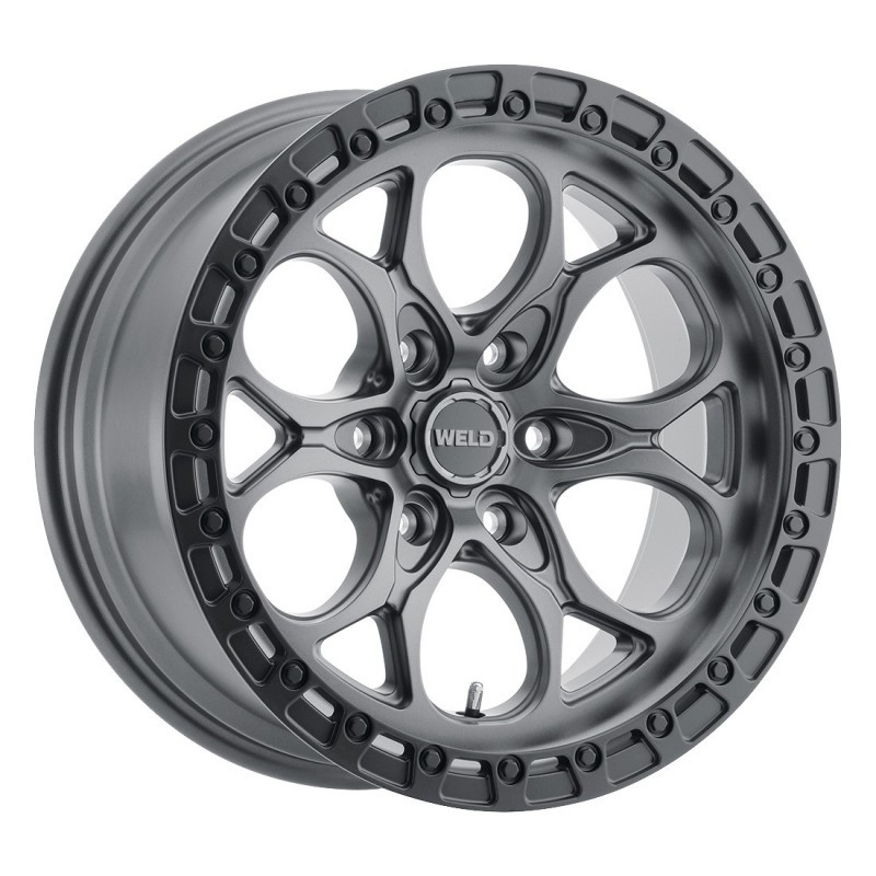 WELD Ledge 6 Satin Gunmetal Wheel | 18x9 | F-150 / Raptor (GEN1, GEN2 ...