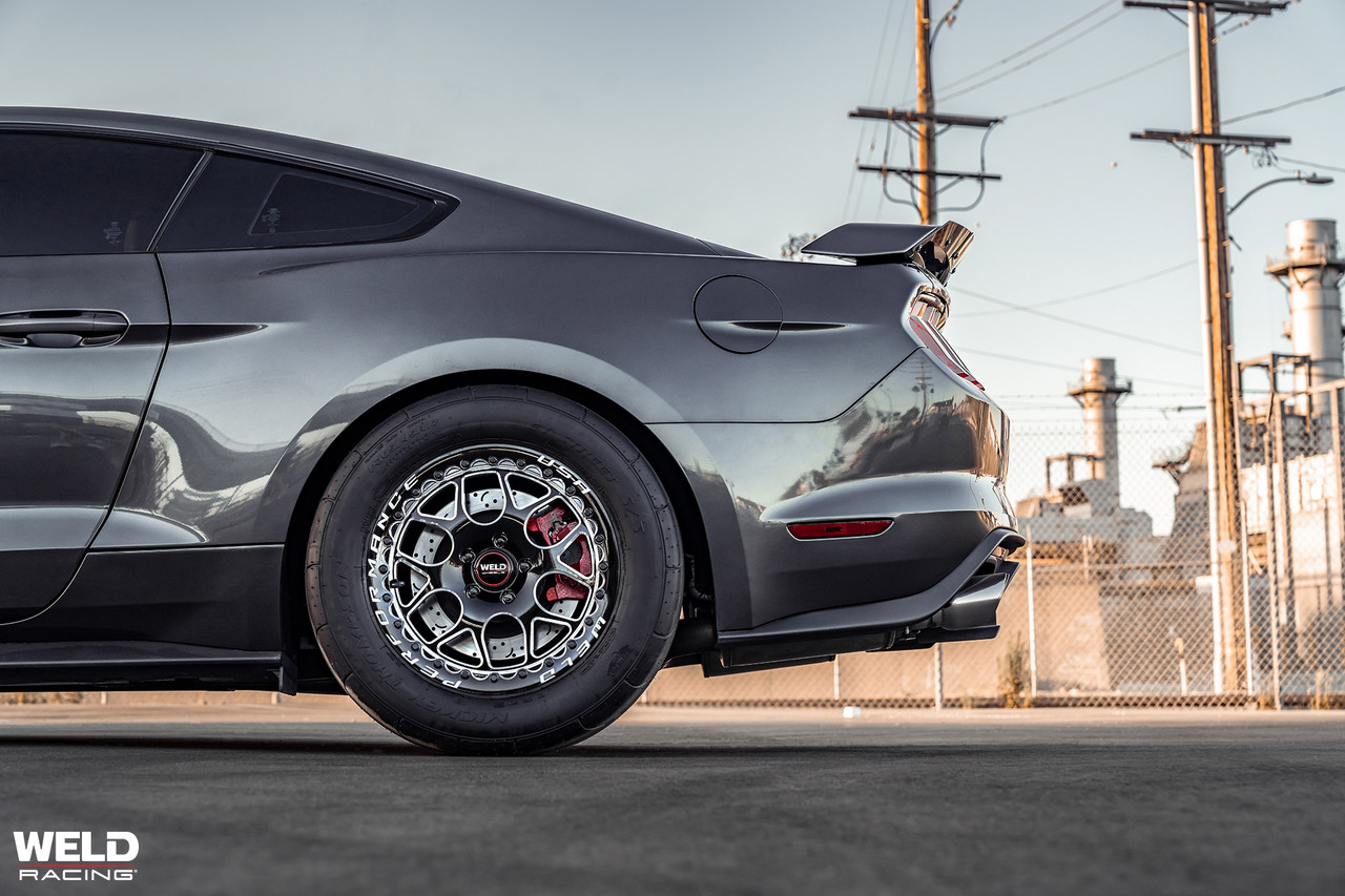 WELD Solana Beadlock Drag 2005-2024 Mustang GT Wheel 17x10 | 5x114.3 BC ...