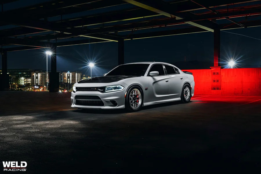 WELD Solana Hellcat Charger Challenger 20x7 | 5x115 BC | -8 Offset | 3. ...