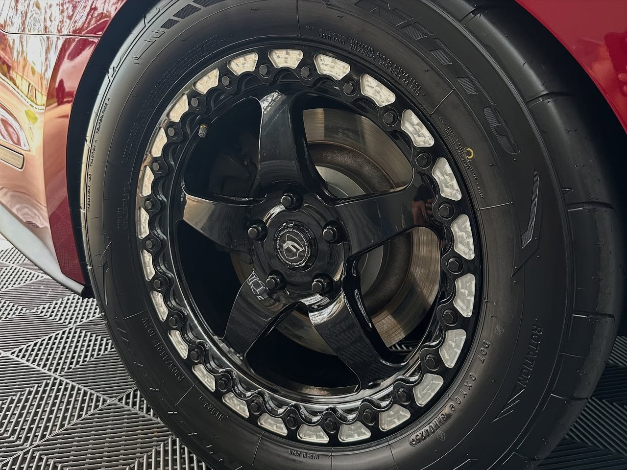 Forgestar D5 Beadlock Black 17x10 +50 5x4.5 2005-2024 Mustang ...