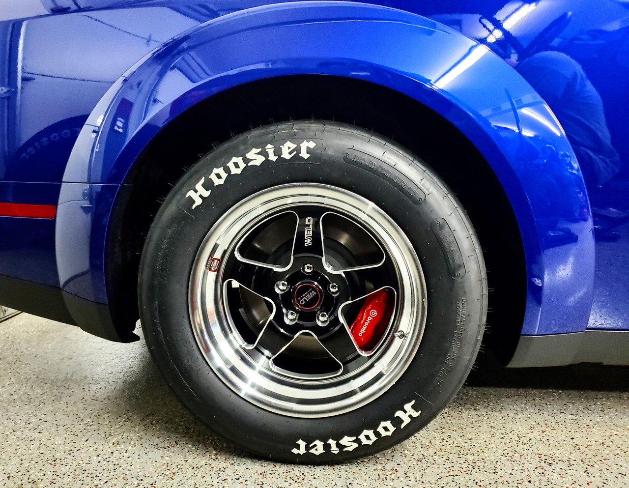 Hoosier Racing Drag Bracket Radial Slick Tire 28.0/10.5R17 - 18825DBR ...
