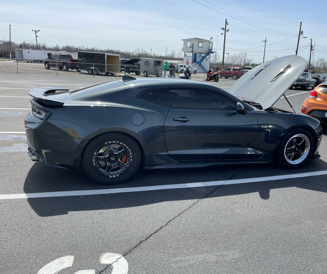 WELD Ventura 5 Beadlock Camaro SS G8 GTO Drag Gloss Black Wheel with ...