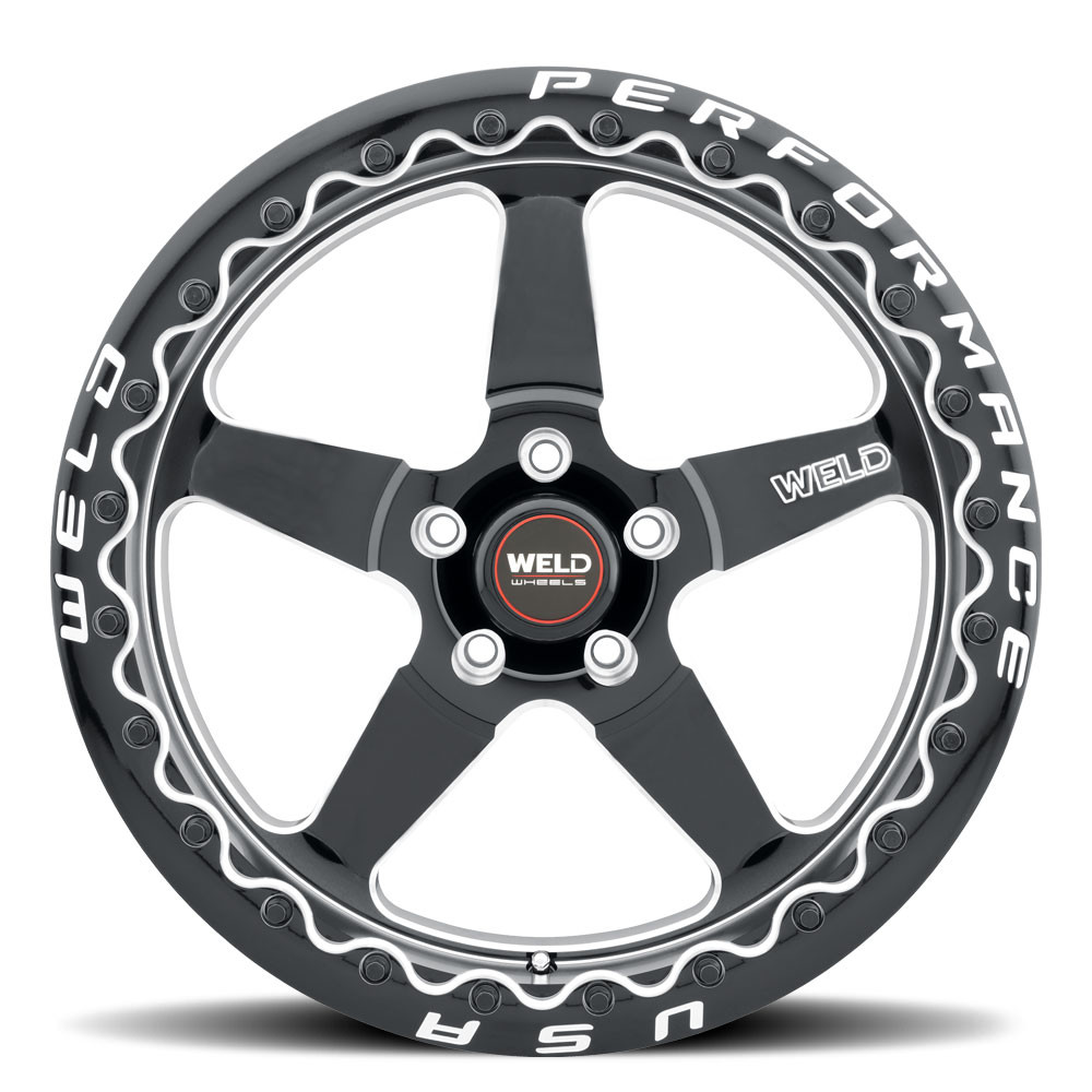 WELD Ventura 5 Beadlock Drag TrackHawk SRT Jeep Wheel 17x10 | 5x127 BC ...