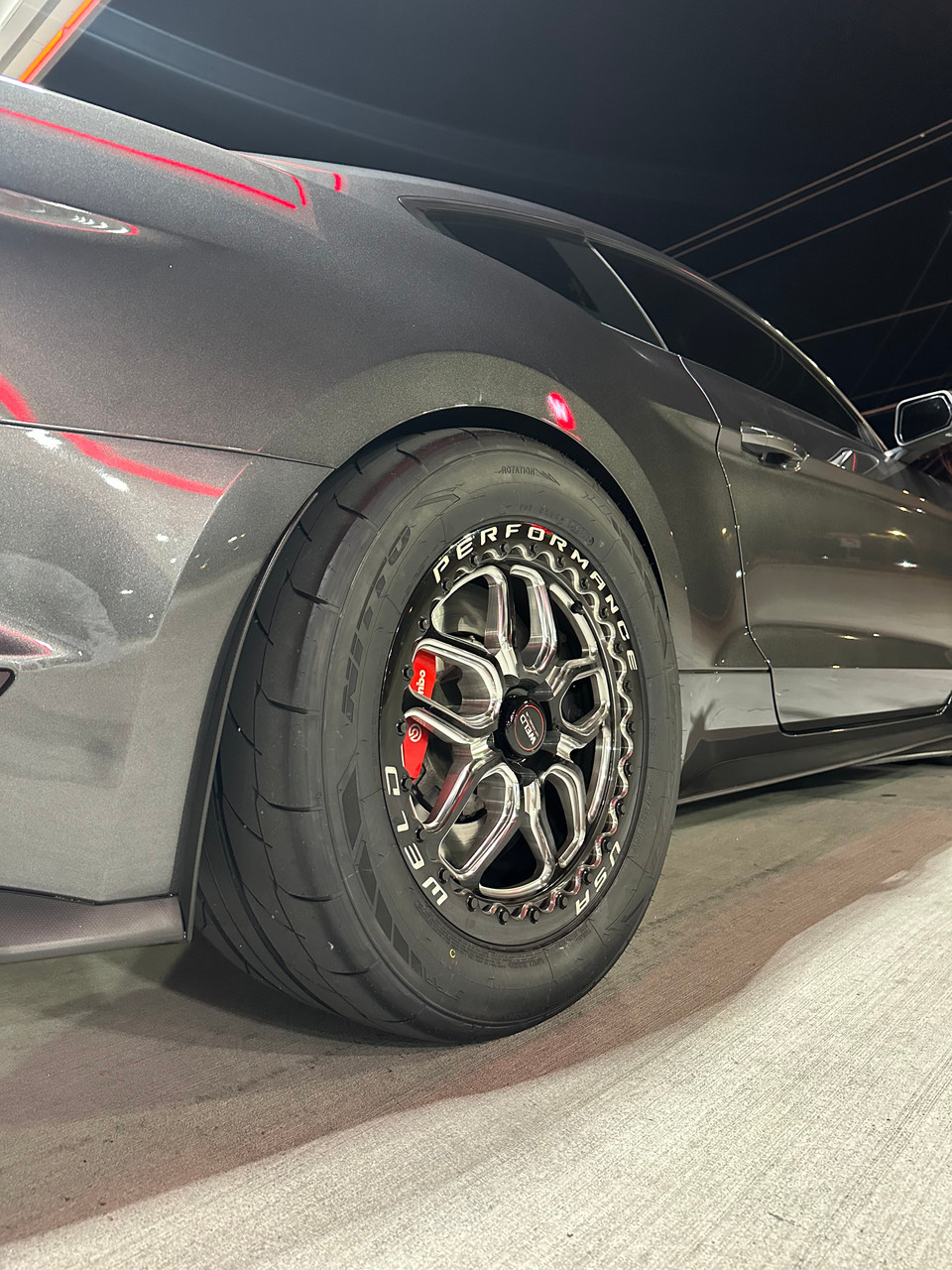 WELD Laguna Beadlock Drag 2020-2022 GT500 GT-R R35 Gloss Black Wheel ...