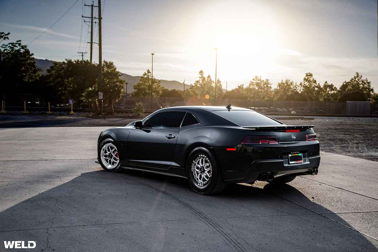 WELD Laguna Beadlock Drag Camaro SS ZL1 Wheel 17x10 | 5x120 BC | +42 ...