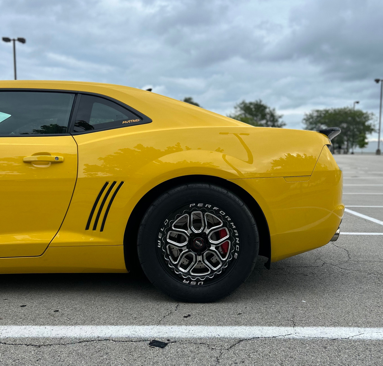 WELD Laguna Beadlock Drag Camaro SS ZL1 Wheel 17x10 | 5x120 BC | +42 ...