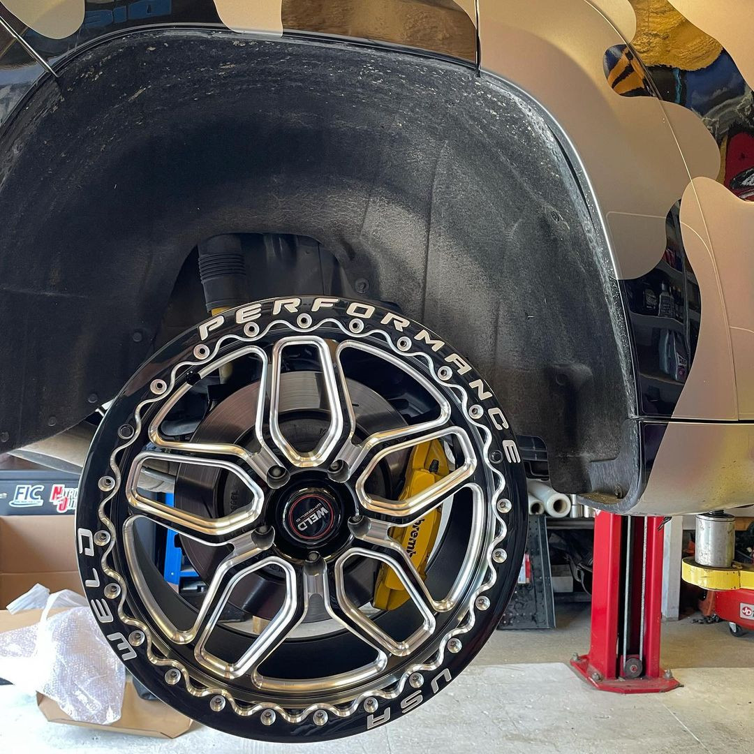 WELD Laguna Beadlock Drag TrackHawk SRT Jeep Wheel 20x10.5 | 5x127 BC ...
