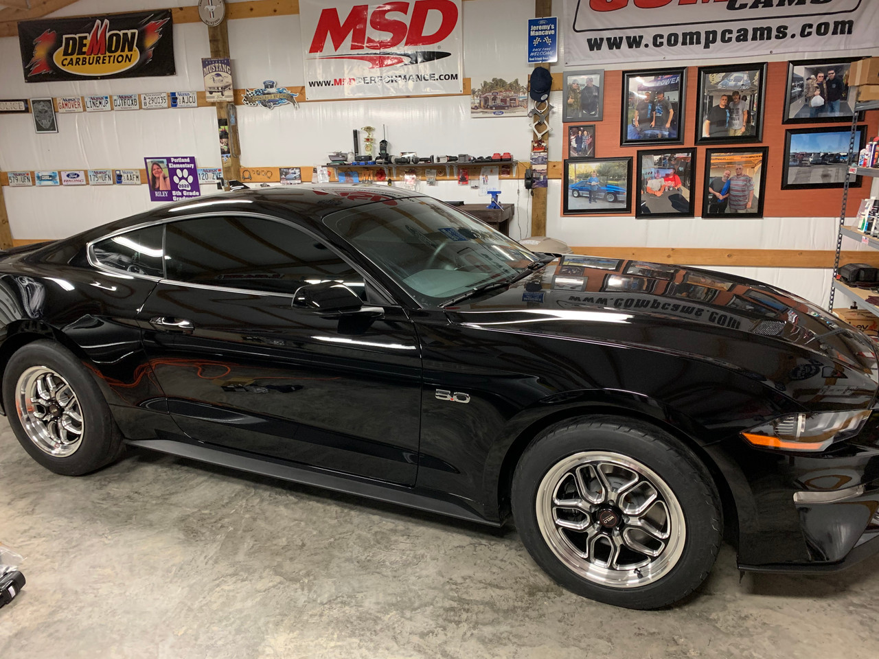 WELD Laguna Drag 2005-21 Mustang GT Wheel 18x5 | 5x114.3 BC (5x4.5 ...