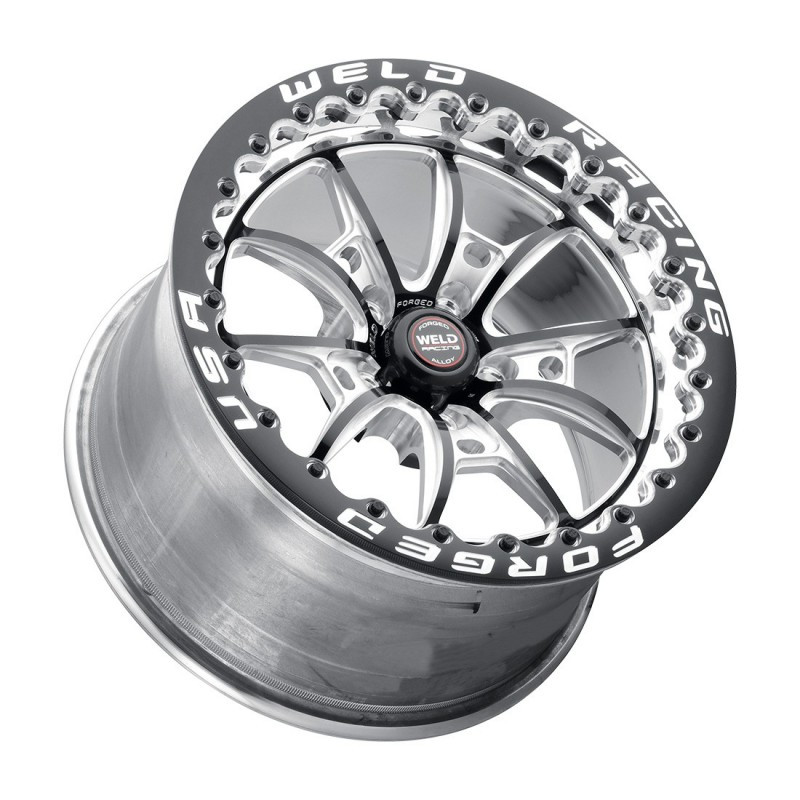 Weld Demon Superstock RT-S S80 Drag Wheel 17x11 Black Medium Pad ...
