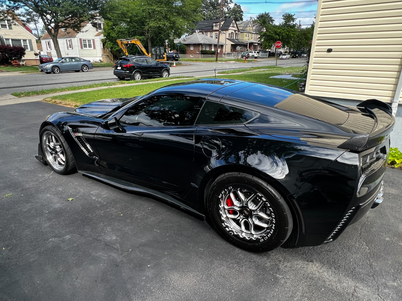 WELD Laguna Beadlock Drag Z06 C6 C7 ZR1 Black Wheel 18x12 | 5x120.65 BC ...