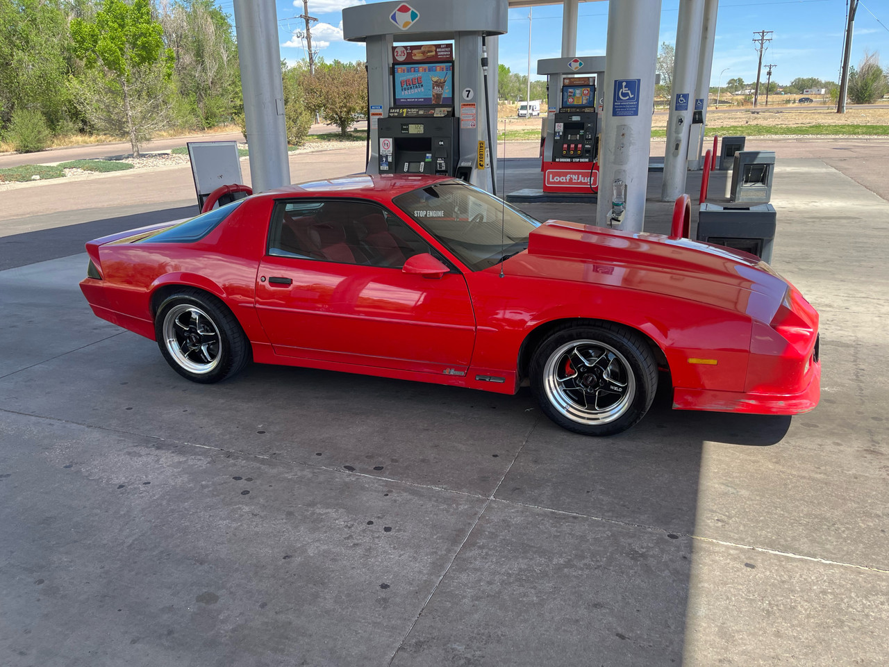 Third Gen Camaro Drag Wheels Smoking Tires. Third Gen Camaro.