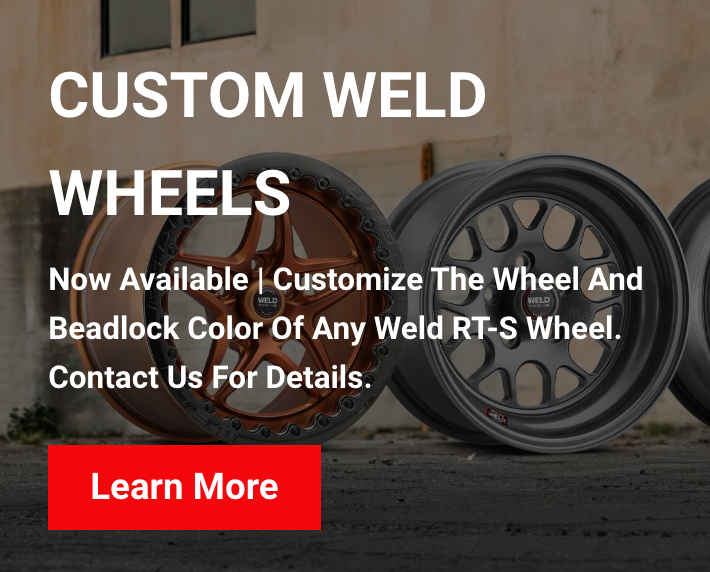 Now Available: Custom Colors for your WELD Racing RT-S Forged Wheels ...