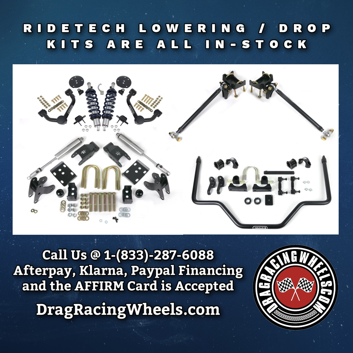 RideTech Drop Kits In Stock and Ready to Ship for F-150, Silverado 1500 ...