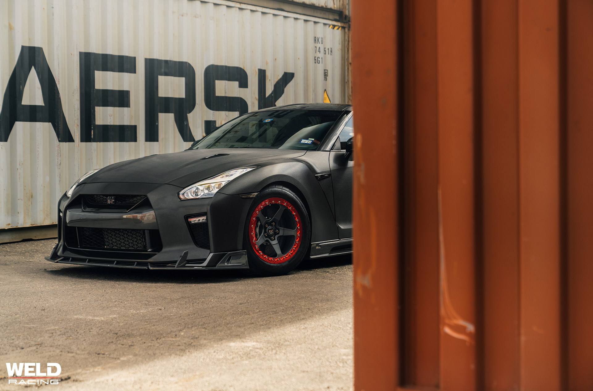 WELD RM505 Wheels for Nissan GT-R R35 (2009-2024) - Matte Liquid Smoke ...