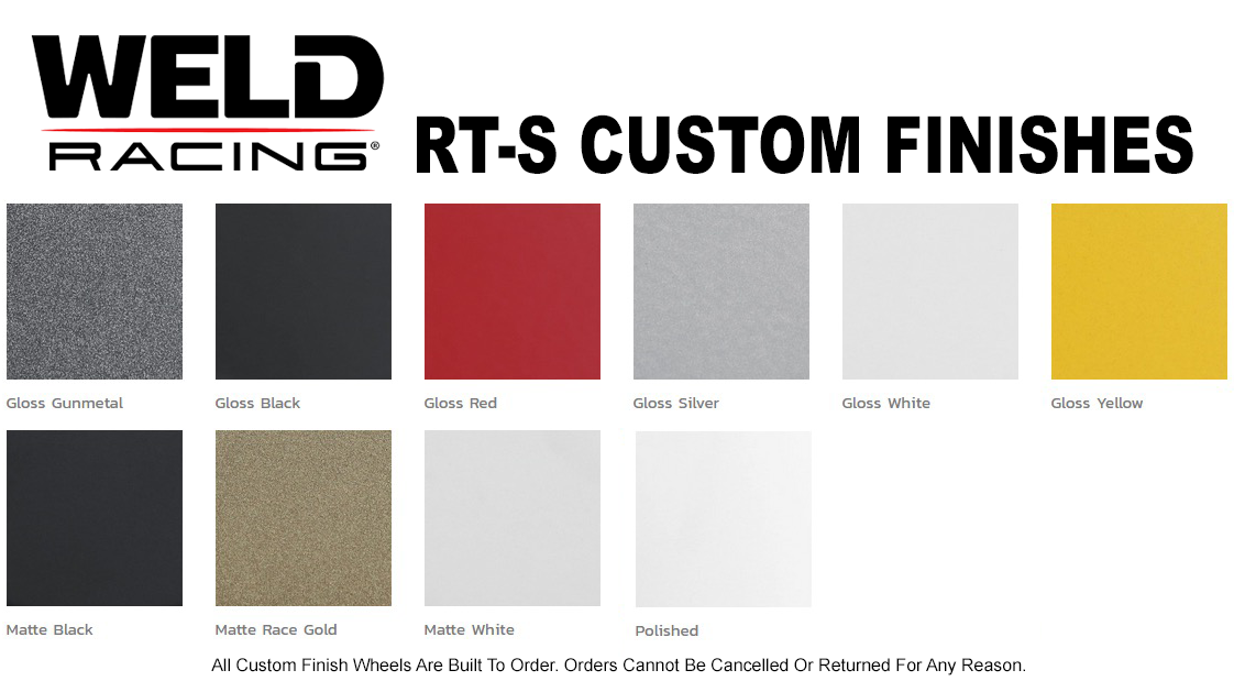 Weld Custom Finish Color Chart | In-Stock Special MEMORIAL DAY DEALS ...