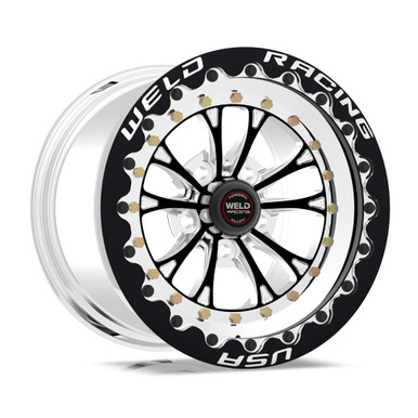 Weld Camaro ZL1 SS CTS-V Vitesse 15x10 / 5x120 BP / 7.5in. Black Wheel ...