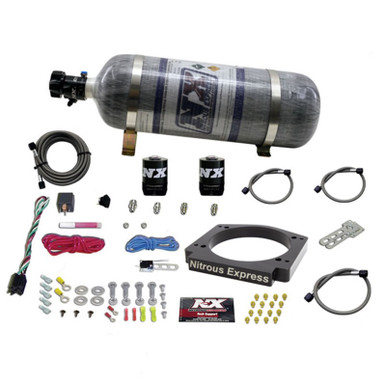 Nitrous Express GM LS 112mm Adapter Plate Kit (100-400HP) w/ 12LB ...