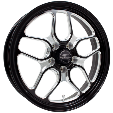 Billet Specialties Win Lite 18x5 | 5x115 BC | 2in BS Black Drag Wheel ...
