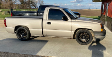 Forgestar F14 Drag Silverado Sierra Satin Black Wheel 20x10 | 6x139.7BC ...