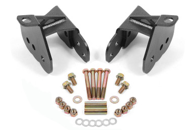 BMR 64-72 Chevy Chevelle Rear Control Arm Relocation Brackets - Black ...