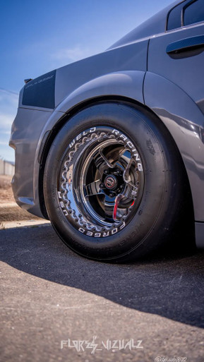 NOW IN-Stock: Weld S71 17x11 Beadlock Drag Wheels for Widebody Charger ...