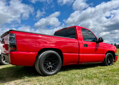 Forgestar F14 Drag Pack Sierra Silverado Satin Black Wheel 17x10 ...