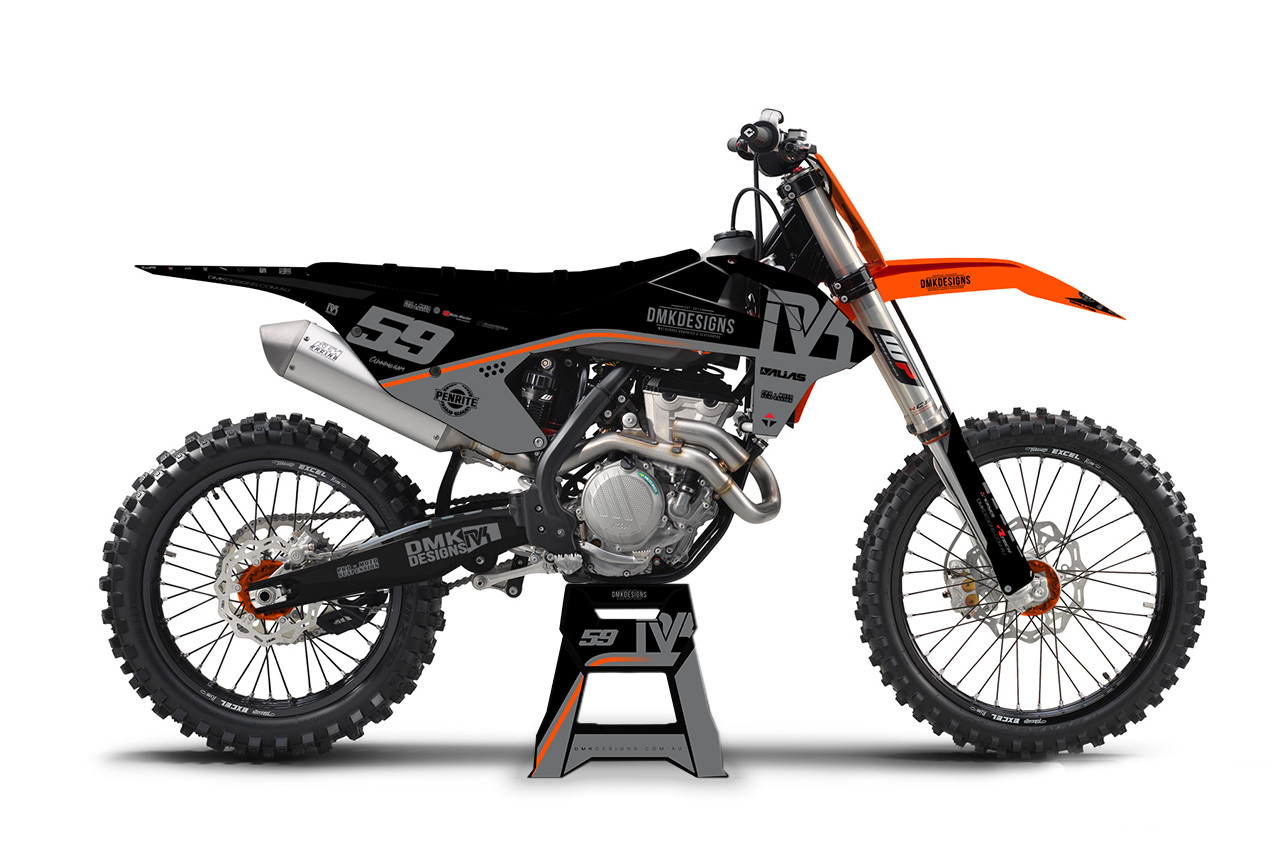 TONE BLACK Series KTM - DMK Designs | We Live Moto