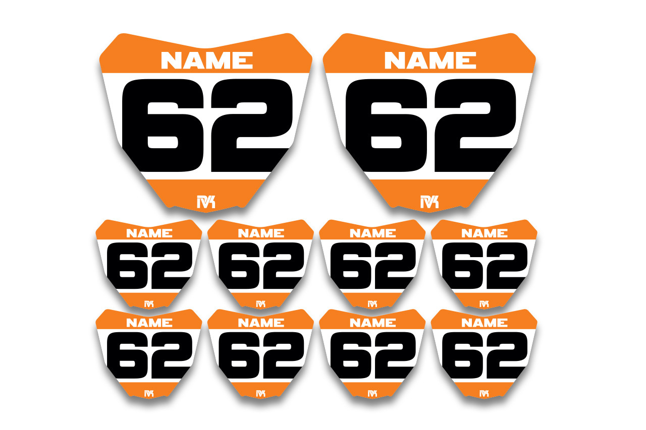 FACTORY MINI PLATES - DMK Designs | We Live Moto