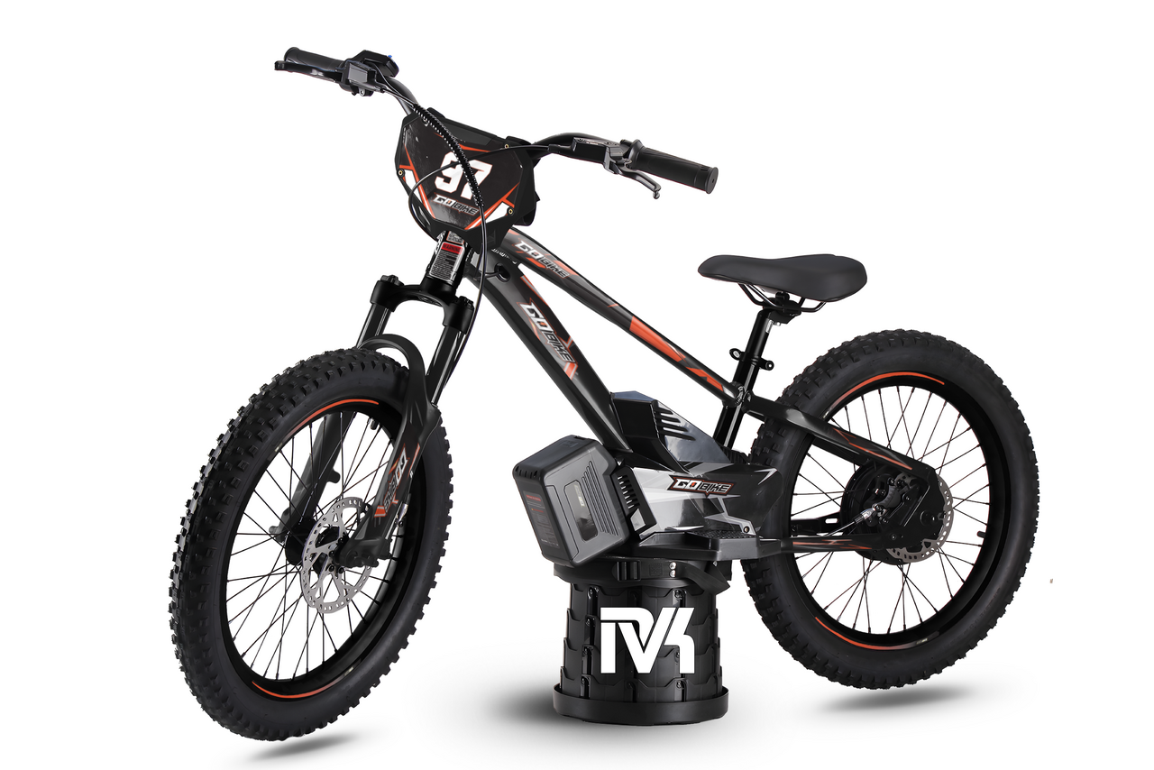 GO BIKE EBIKE (BLACK/RED) - DMK Designs | Performance & Style