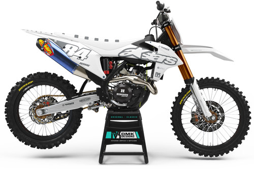 BASIC WHITE Series KTM - DMK Designs | We Live Moto