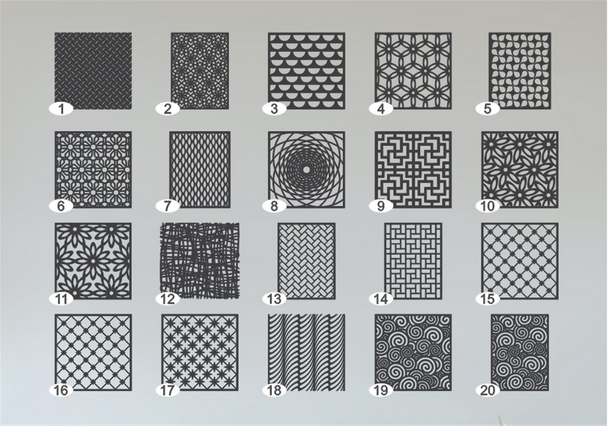 Custom Size: Decorative Lattice Panel