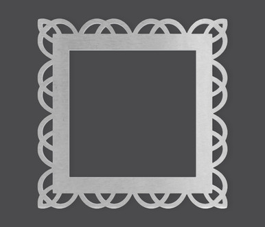 Make a Statement with Metal Square Frame Wall Art