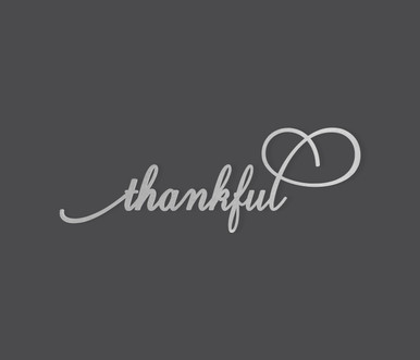 Thankful Wall Decor Word Cutout: Gratitude-Inspired Decor