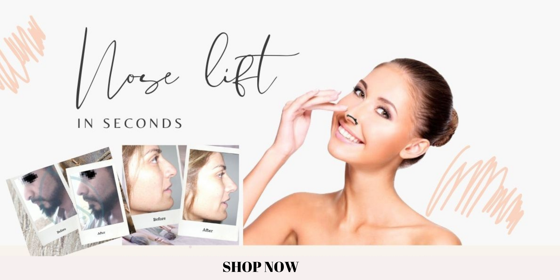 Instant nose job results without Surgery | NoseSecret Nose Enhancer