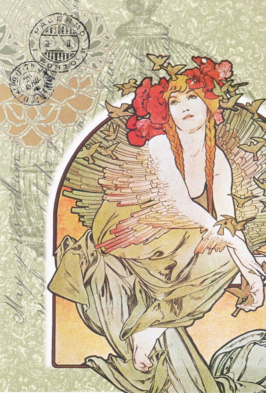 Bird Lady - blendedvintagemarketplace