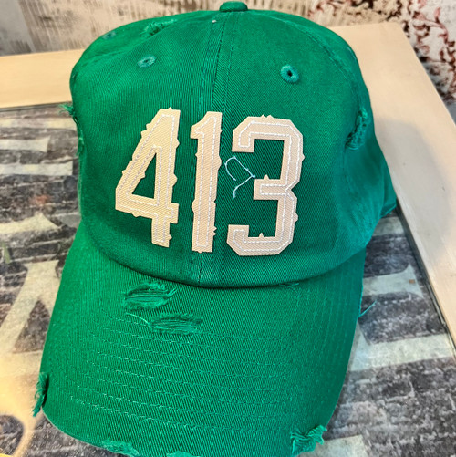 Local 413 Baseball Hats - blendedvintagemarketplace