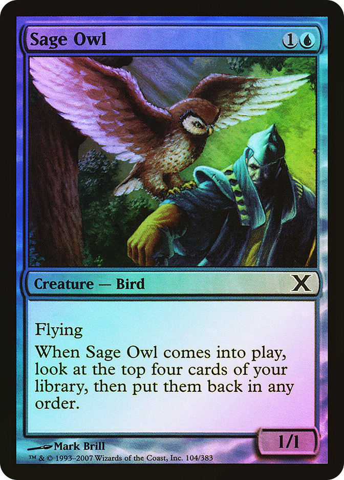 Sage Owl | 10th Edition | Star City Games
