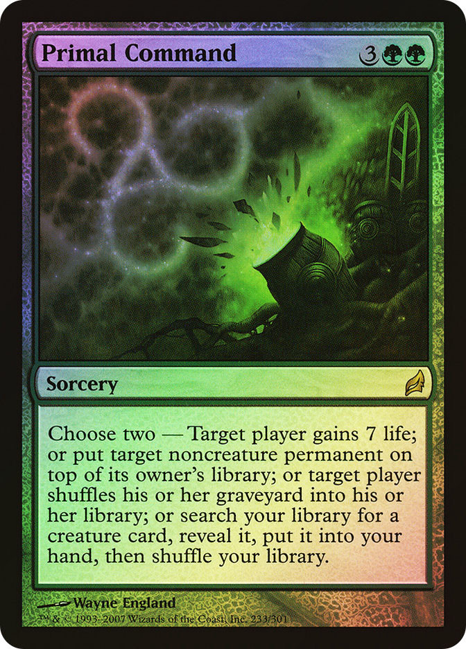 Primal Command | Lorwyn | Star City Games