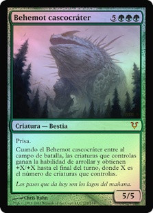 Craterhoof Behemoth | Avacyn Restored - Spanish | Star City Games