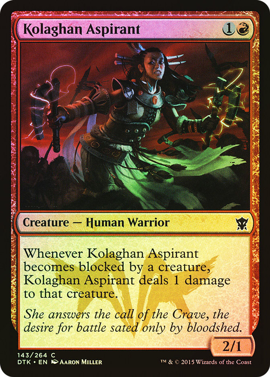 Kolaghan Aspirant | Dragons of Tarkir | Star City Games