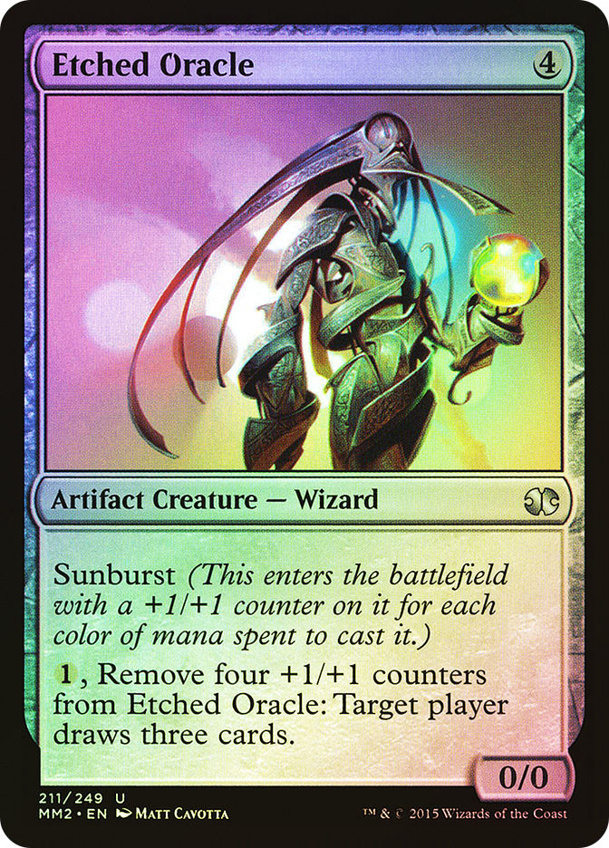 Etched Oracle Amazon.com: Magic The Gathering Oracle Of MUL Daya