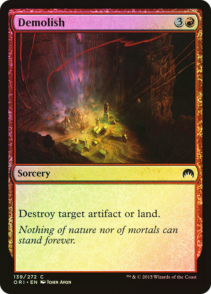Demolish | Magic Origins | Star City Games